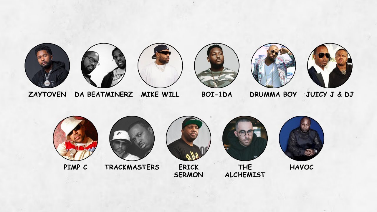PART 2: Every BEST Hip Hop Producer Explained in 11 Minutes - YouTube