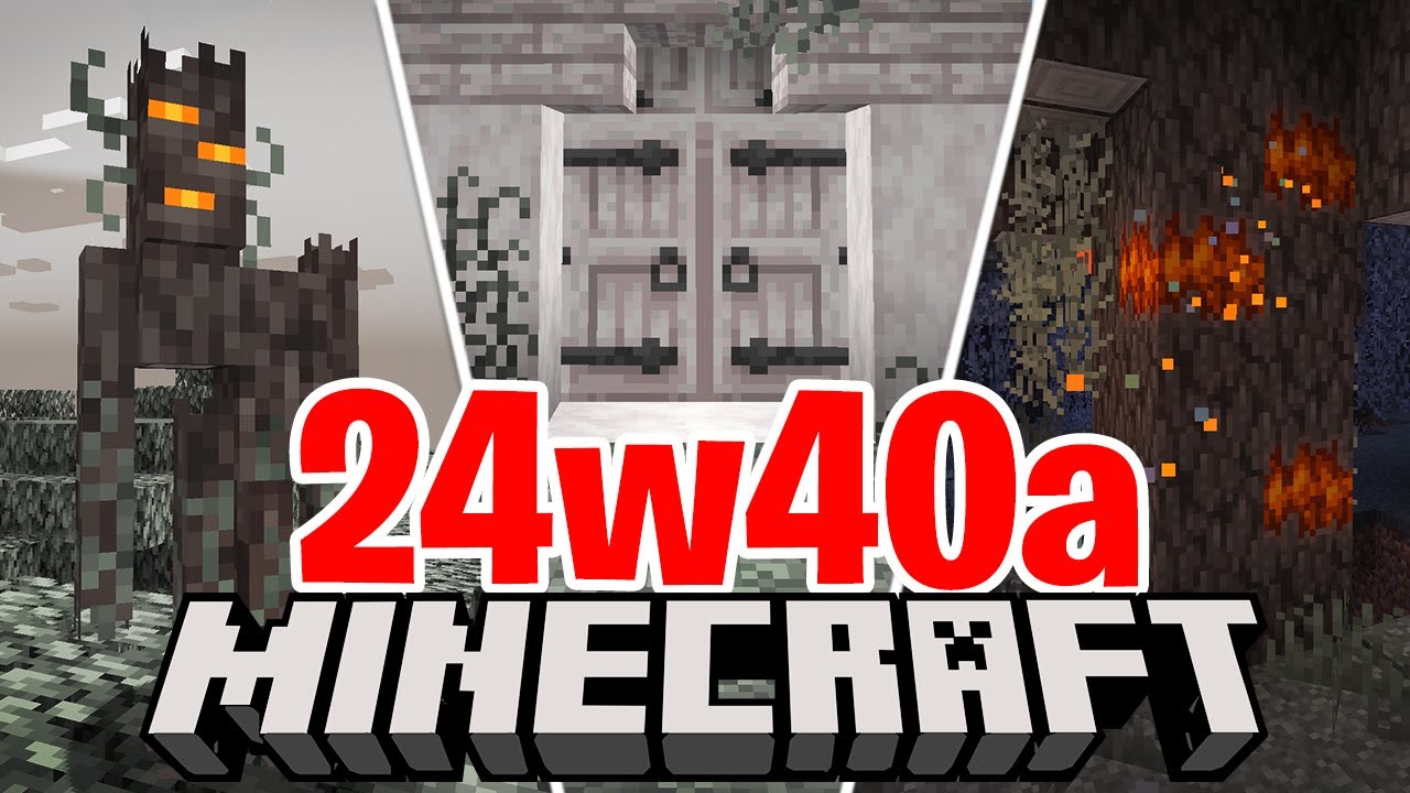 USCITO il PALE GARDEN e il CREAKING!! - Minecraft ITA 1.21.2 Snapshot 24w40a - YouTube