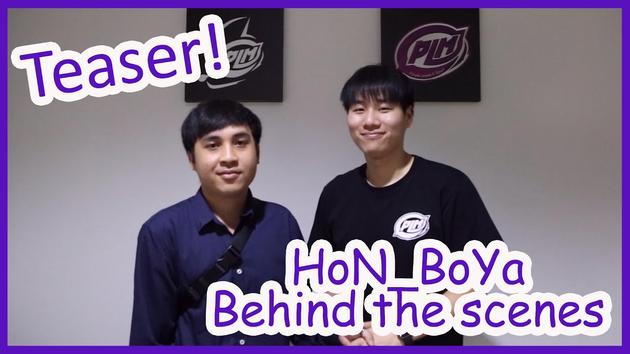 Teaser! HoN_BoYa Behind the scenes - YouTube