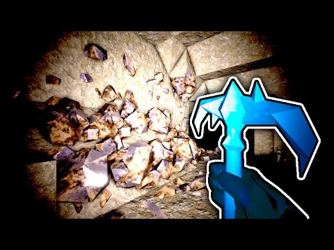 I made a creepy mining game and screamed with my friends - YouTube