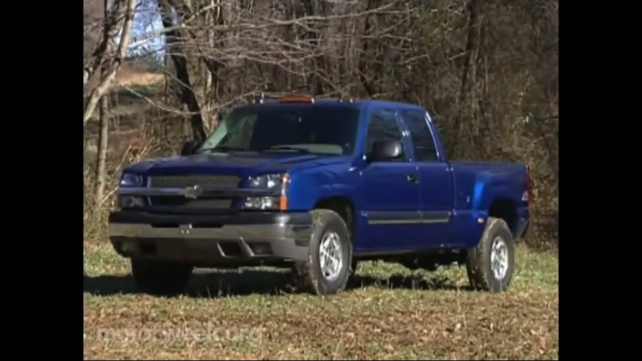 Motorweek 2003 Chevrolet Silverado Road Test - YouTube