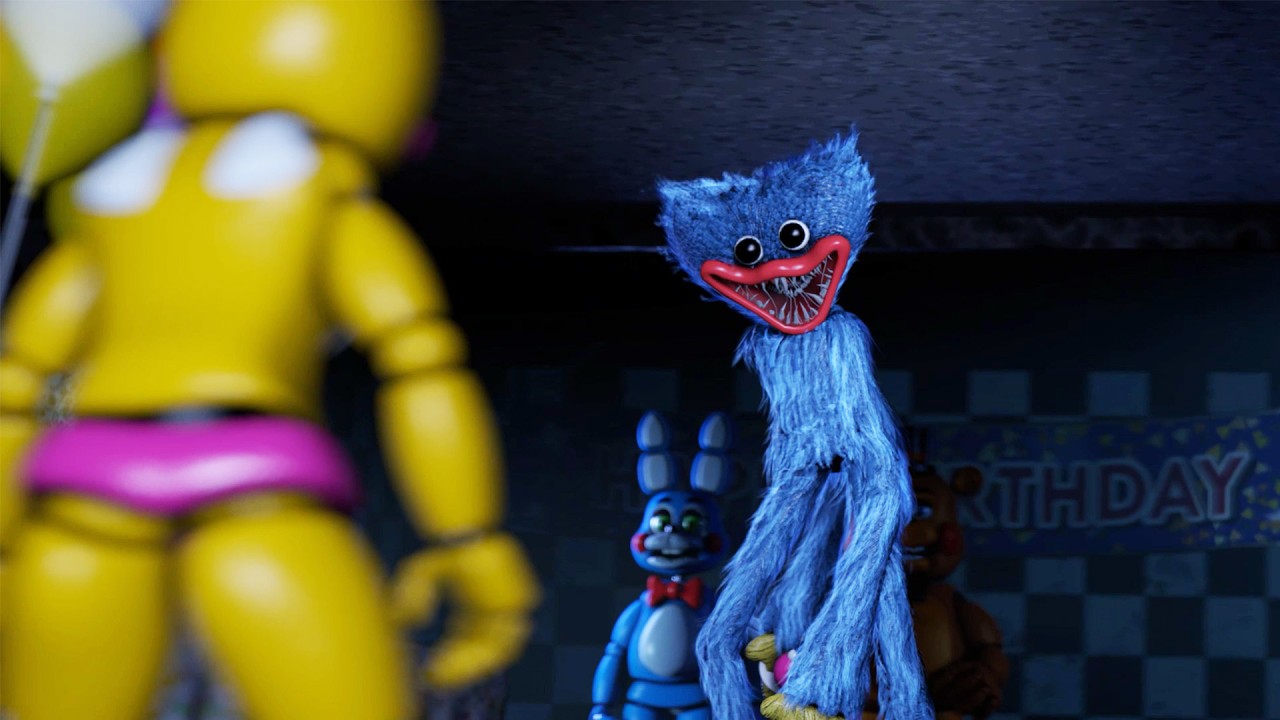 Poppy Playtime Huggy Wuggy in FNAF Series (Episode 1) - YouTube