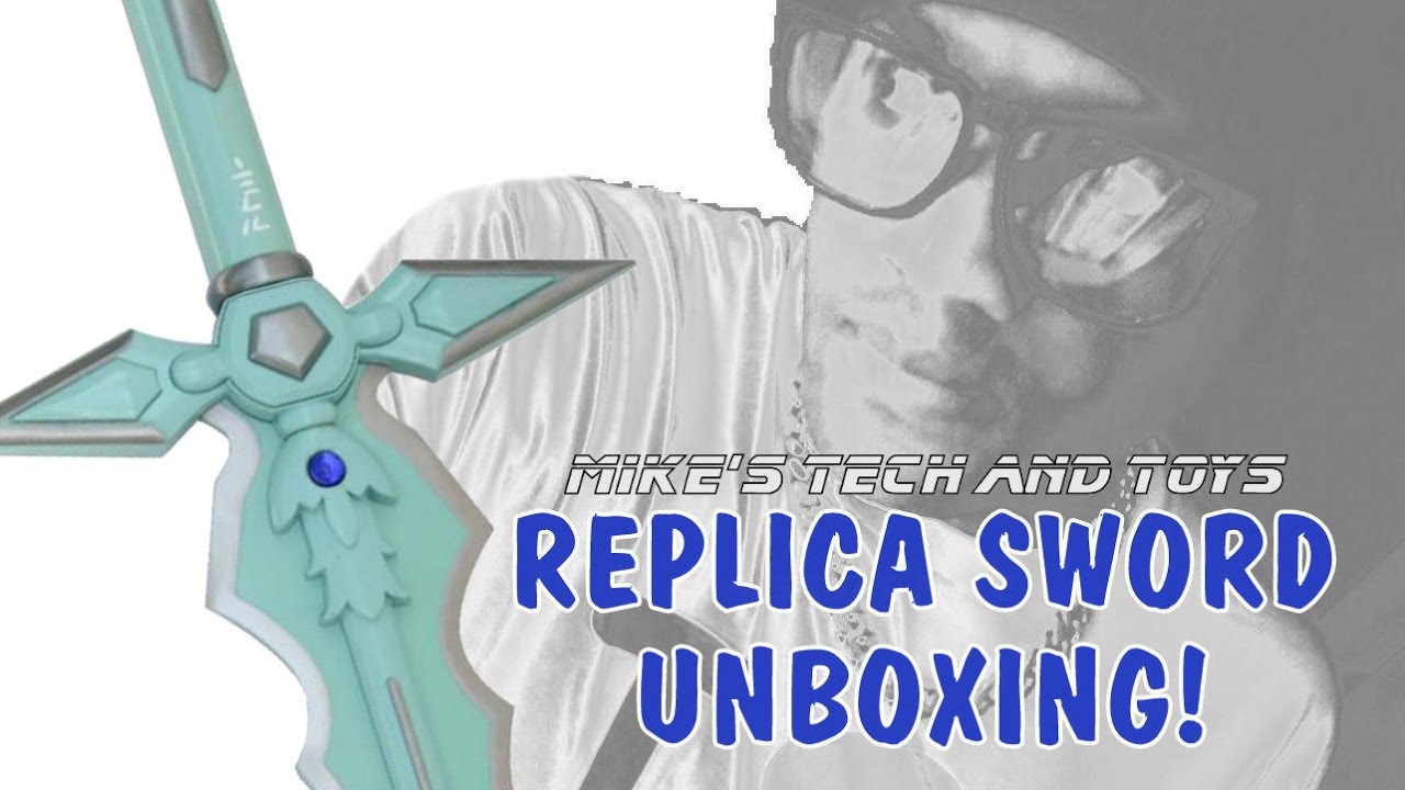 Kirito's Dark Repulser Sword unboxing from Sword Art Online - YouTube