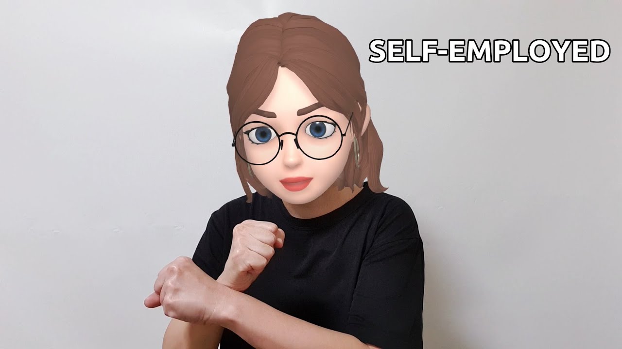 American Sign Language (ASL) Lesson: Self-Employed - YouTube