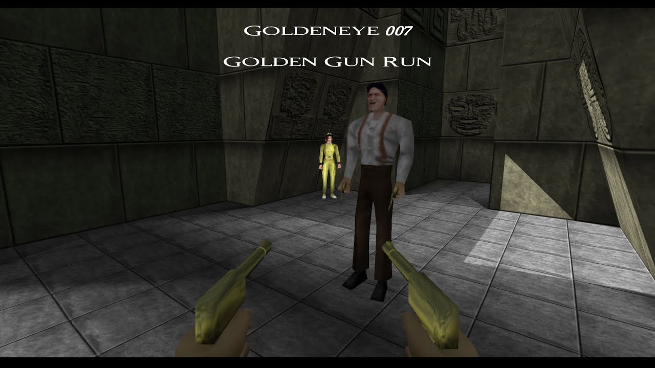 Goldeneye 007 - Golden Gun Run (00 Agent) - YouTube
