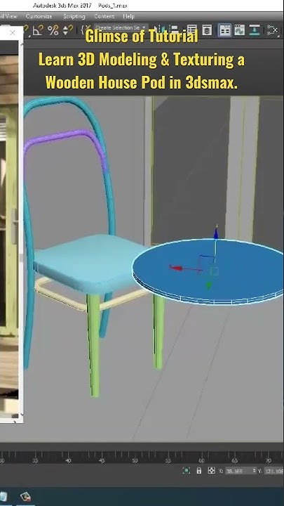 Learn 3D Modeling & Texturing a Wooden House Pod in 3dsmax. - YouTube