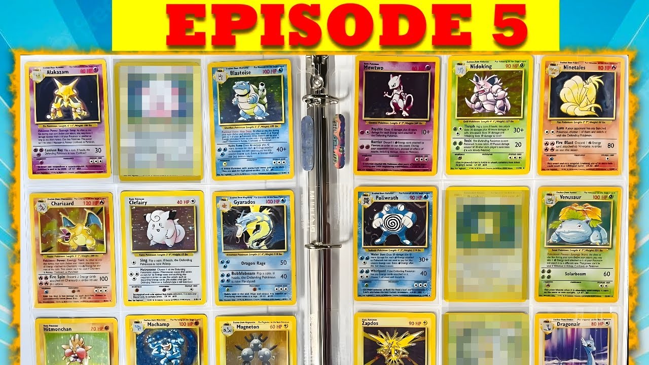 $100 Complete Base Set - Pokemon Card Challenge Episode 5 - YouTube