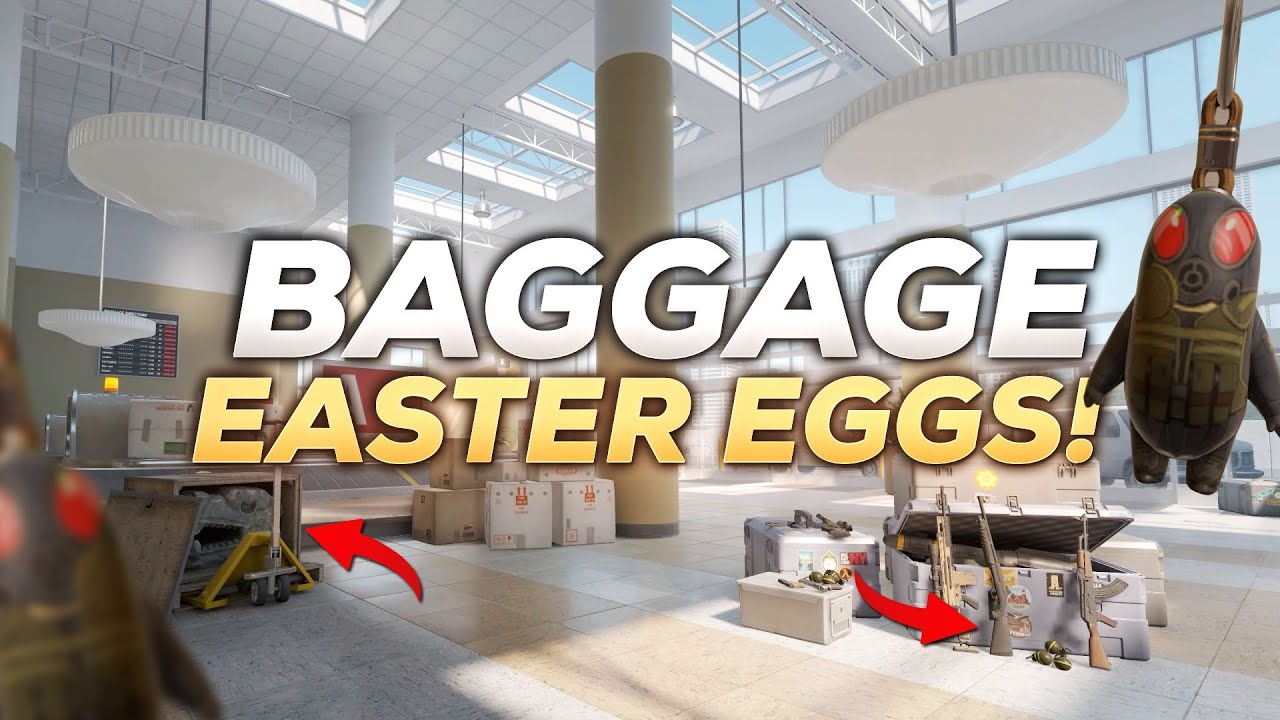 CS2 Baggage Easter Eggs And Details - YouTube