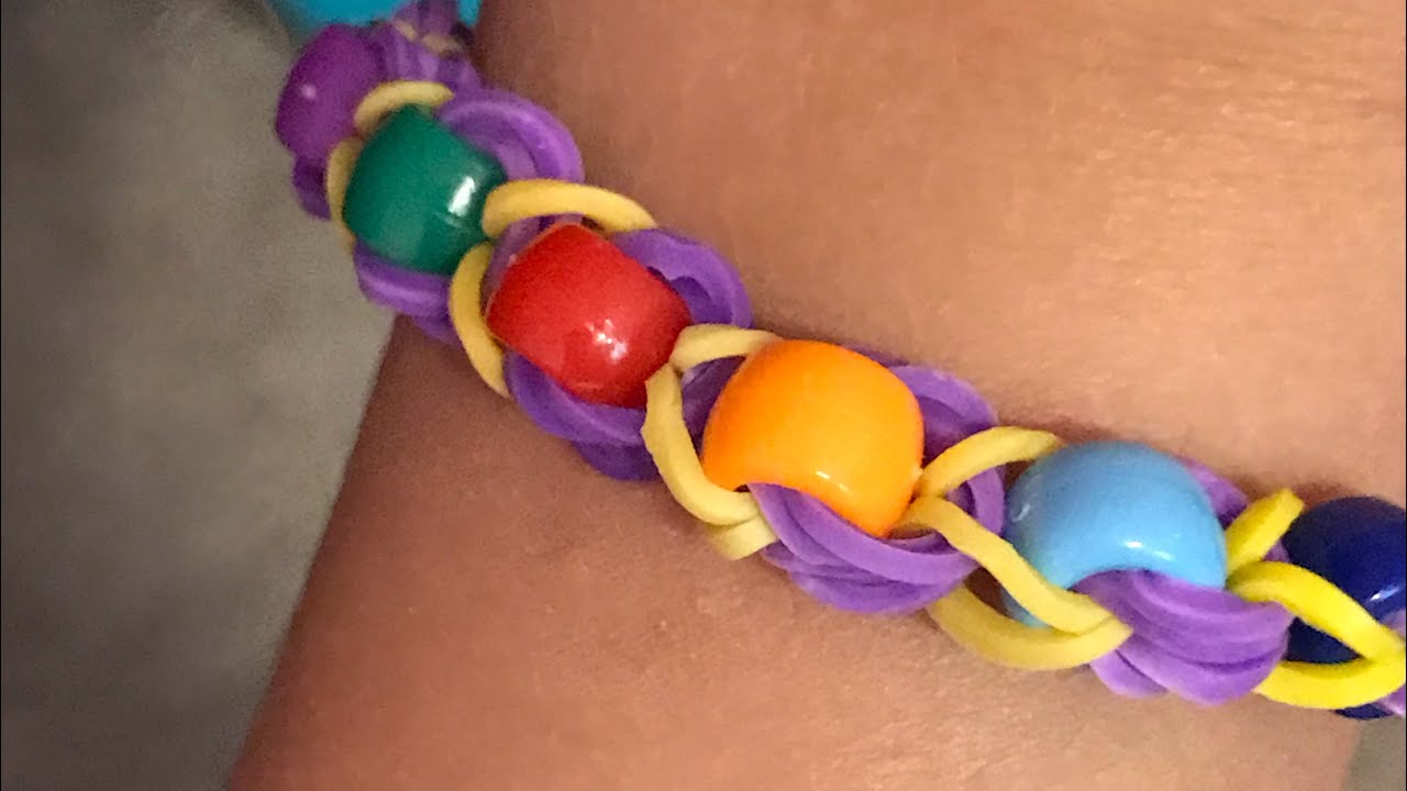 How To Make A Beaded Loom diy - YouTube