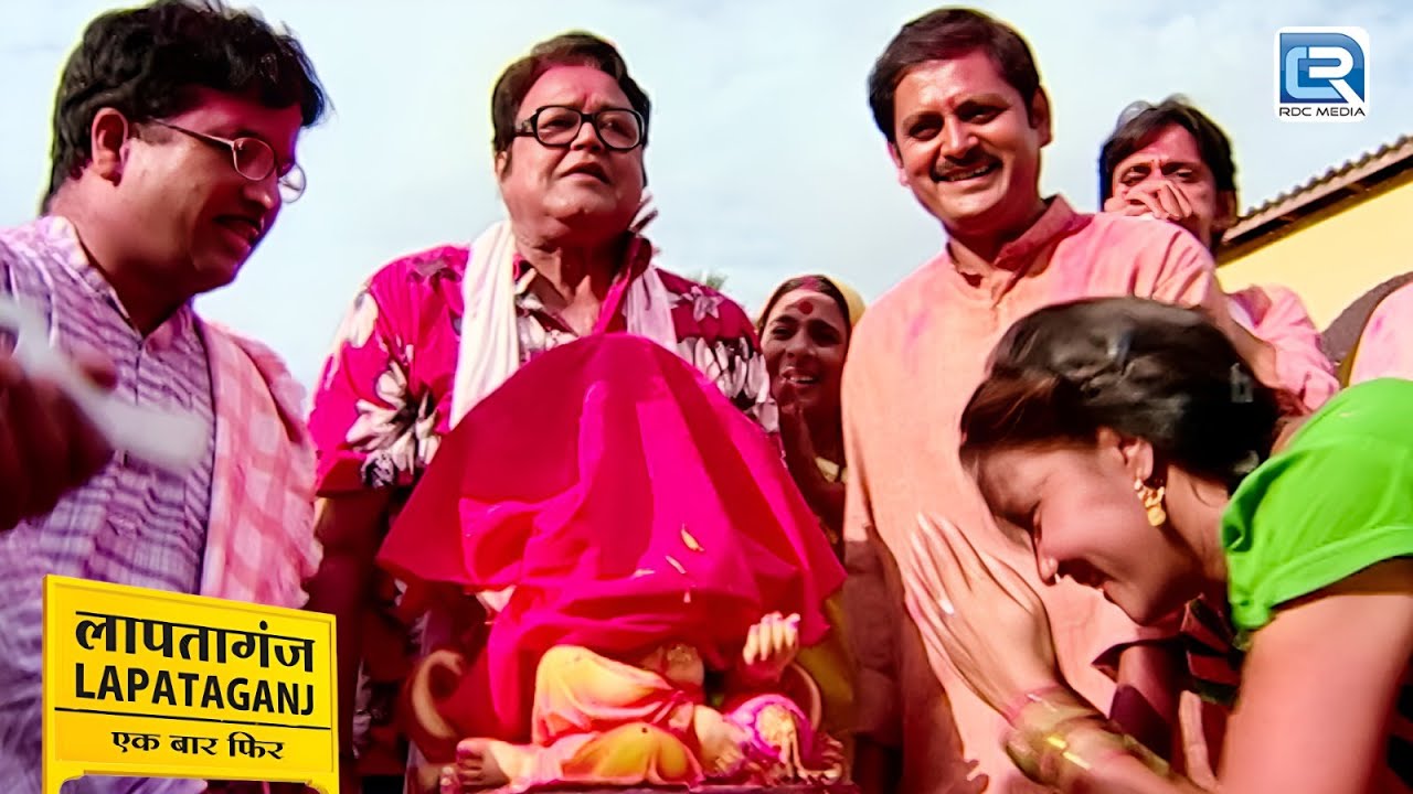 Lapataganj में हुआ Ganpati बाप्पा का आगमन | Lapataganj | लापतागंज ...