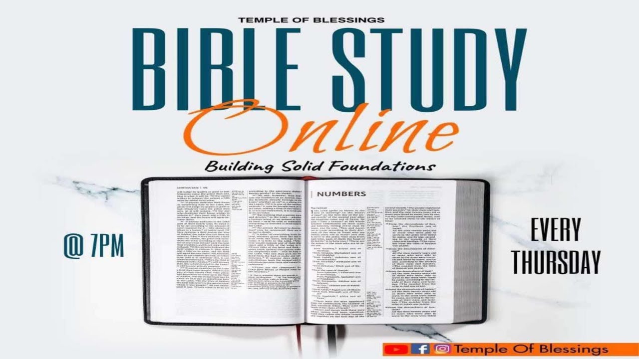 Bible Study Lesson "Flourish and Thrive in 2025" - YouTube