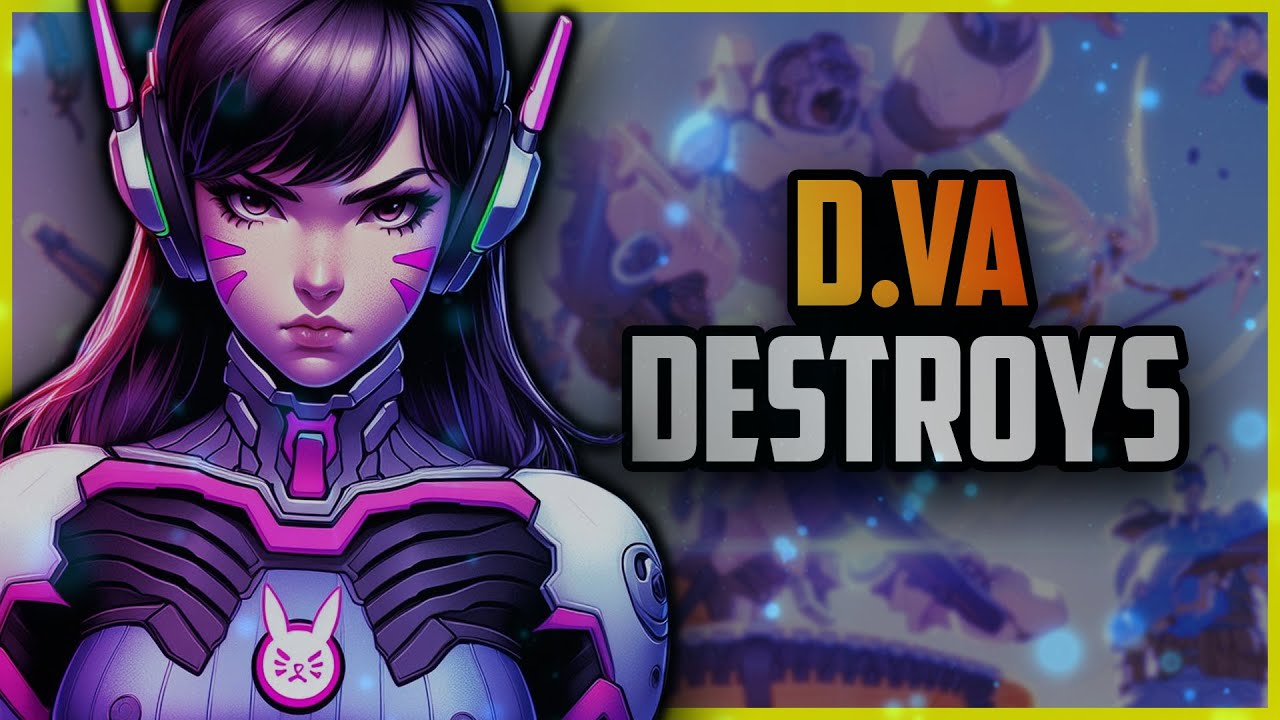 Destroying On Dva (OW2 Ranked Gameplay) - YouTube