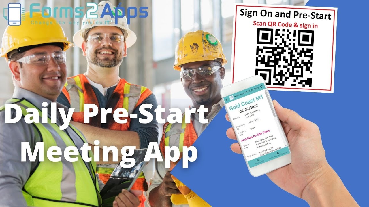 #1 Daily Pre-Start - Create Electronic Pre-Start - YouTube