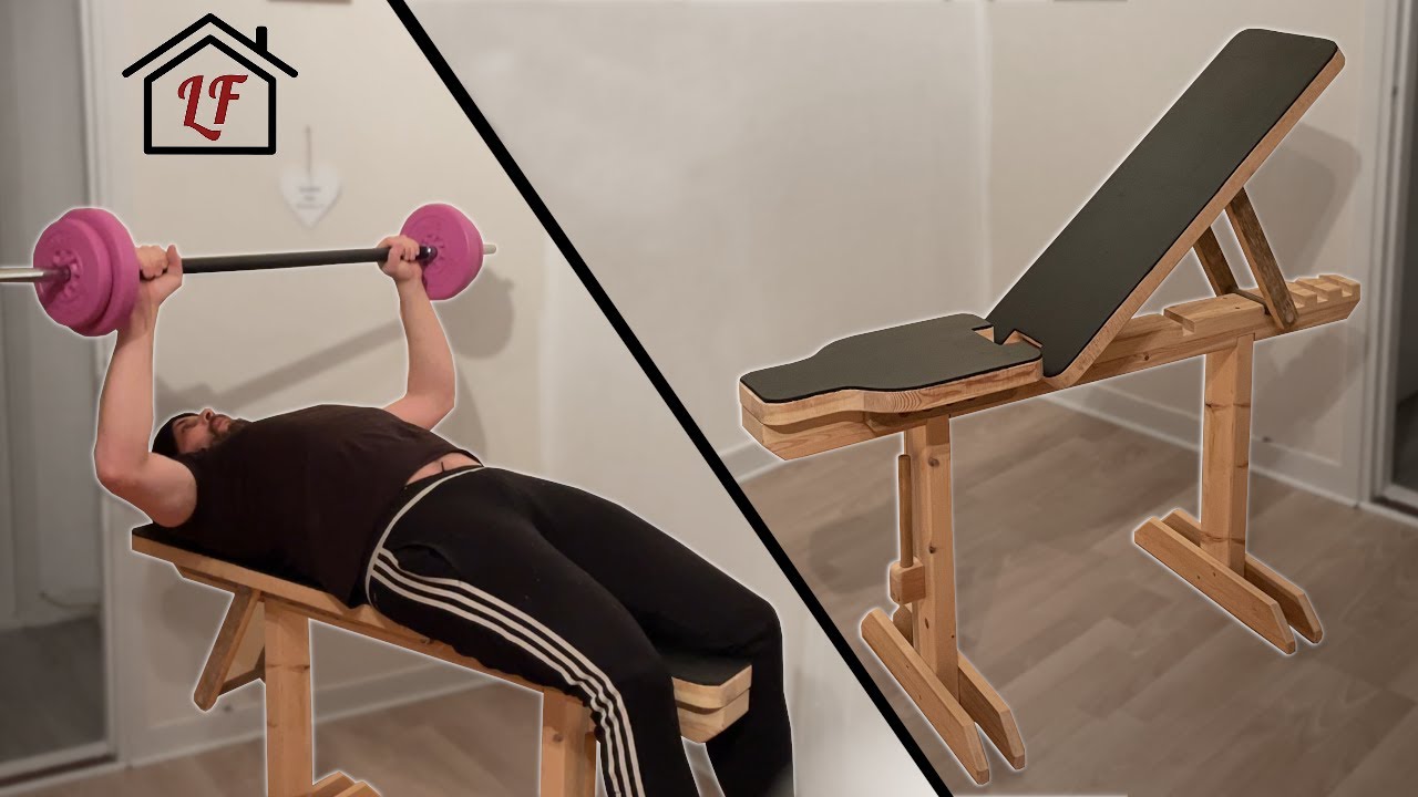 Create Your Own Adjustable Weight Bench - Perfect for Home Workouts ...