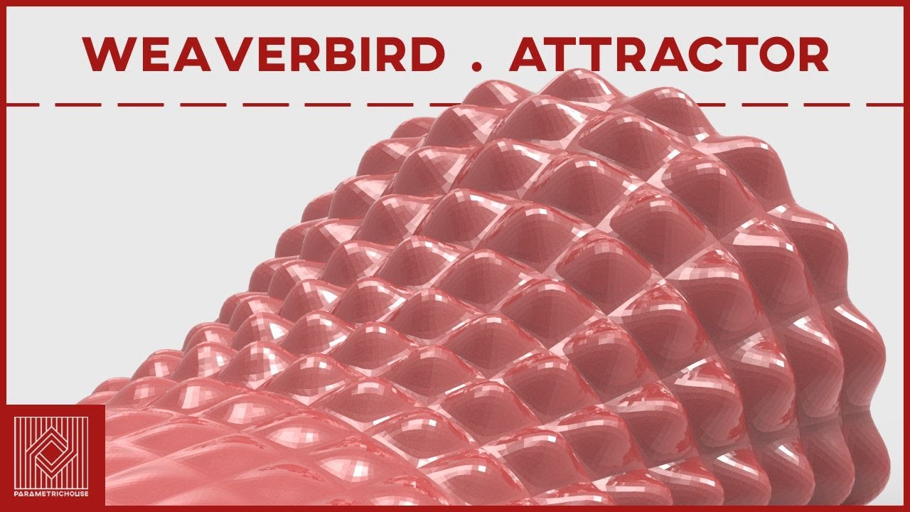Grasshopper Attractor Weaverbird Youtube