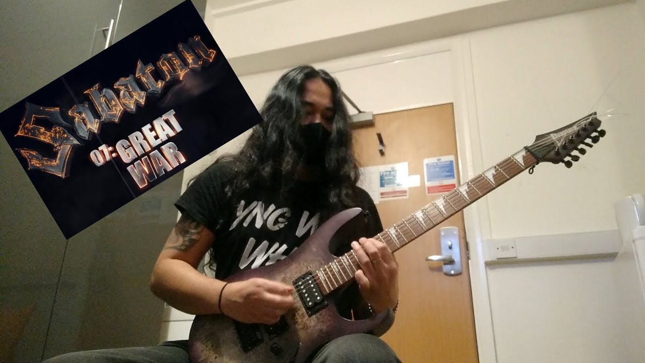 SABATON - GREAT WAR [guitar solos] - Erwin Febrianto - YouTube