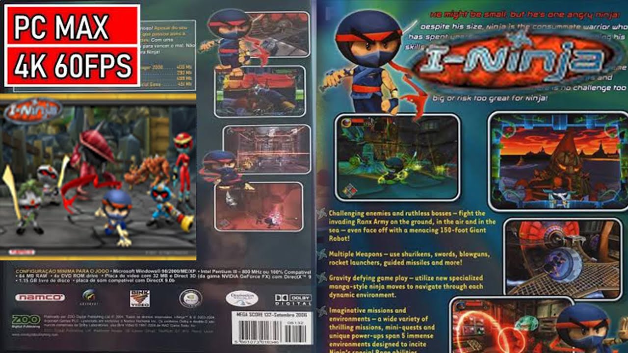 I Ninja Full PC Game Play Walkthrough Full Game 1 To 10 Mission ...