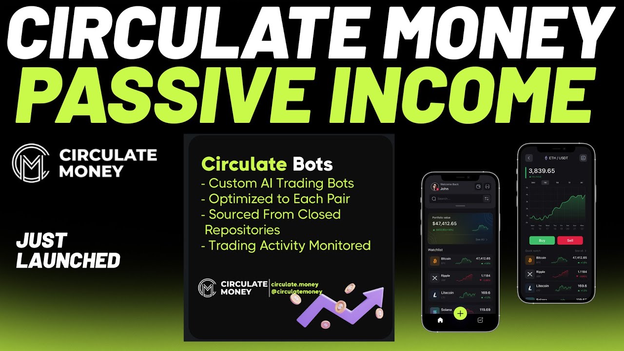 CIRCULATE MONEY *JUST LAUNCHED* Earn Between 2-5% Daily! - YouTube