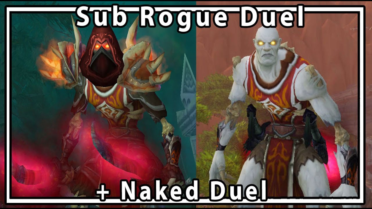 Legion Subtlety Rogue Duels / Naked duels lvl 110 - Savix - YouTube