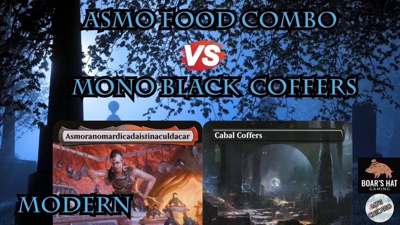 Asmo Food Combo VS Mono Black coffers [MTG Modern] - YouTube