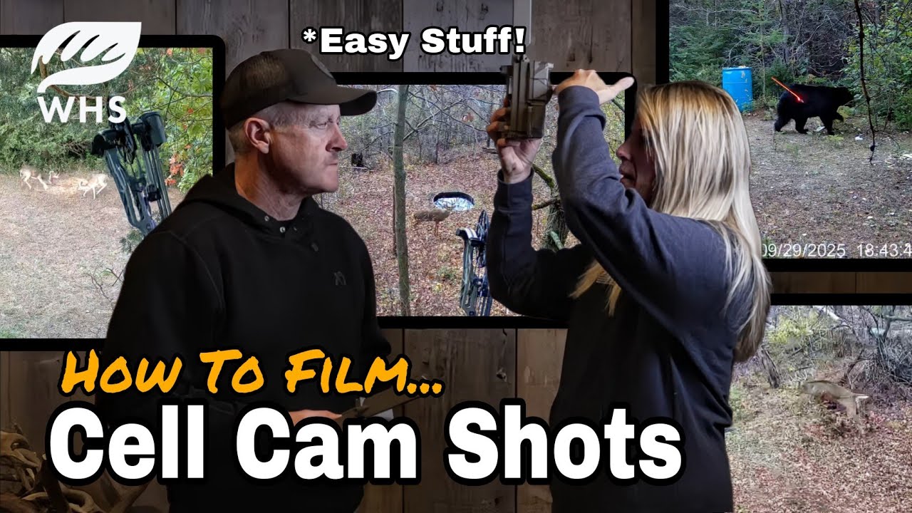 Cell Cam Self Filming Deer Hunts (And Bear!) - YouTube