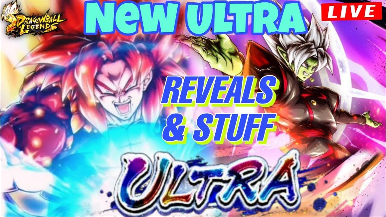 Dragon ball legends Reveals and Stuff live #ultra || #dbslegend # ...