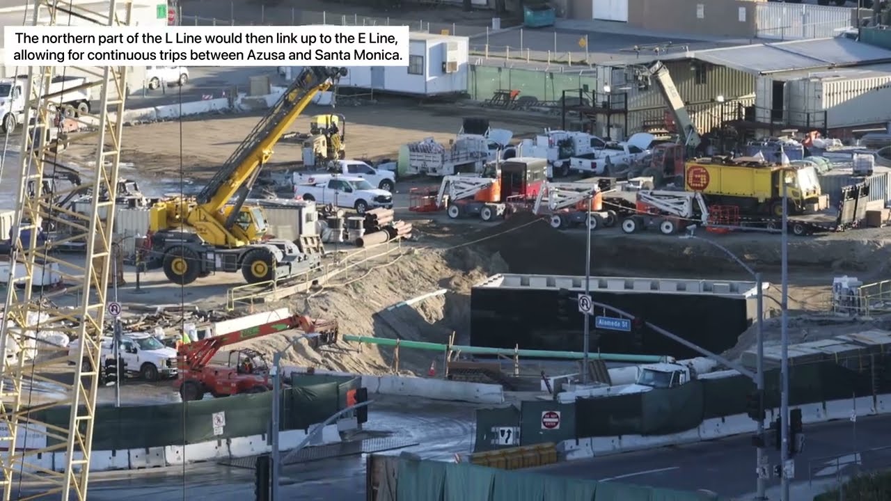 Metro Regional Connector Project / Rail Updates downtown Los Angeles ...