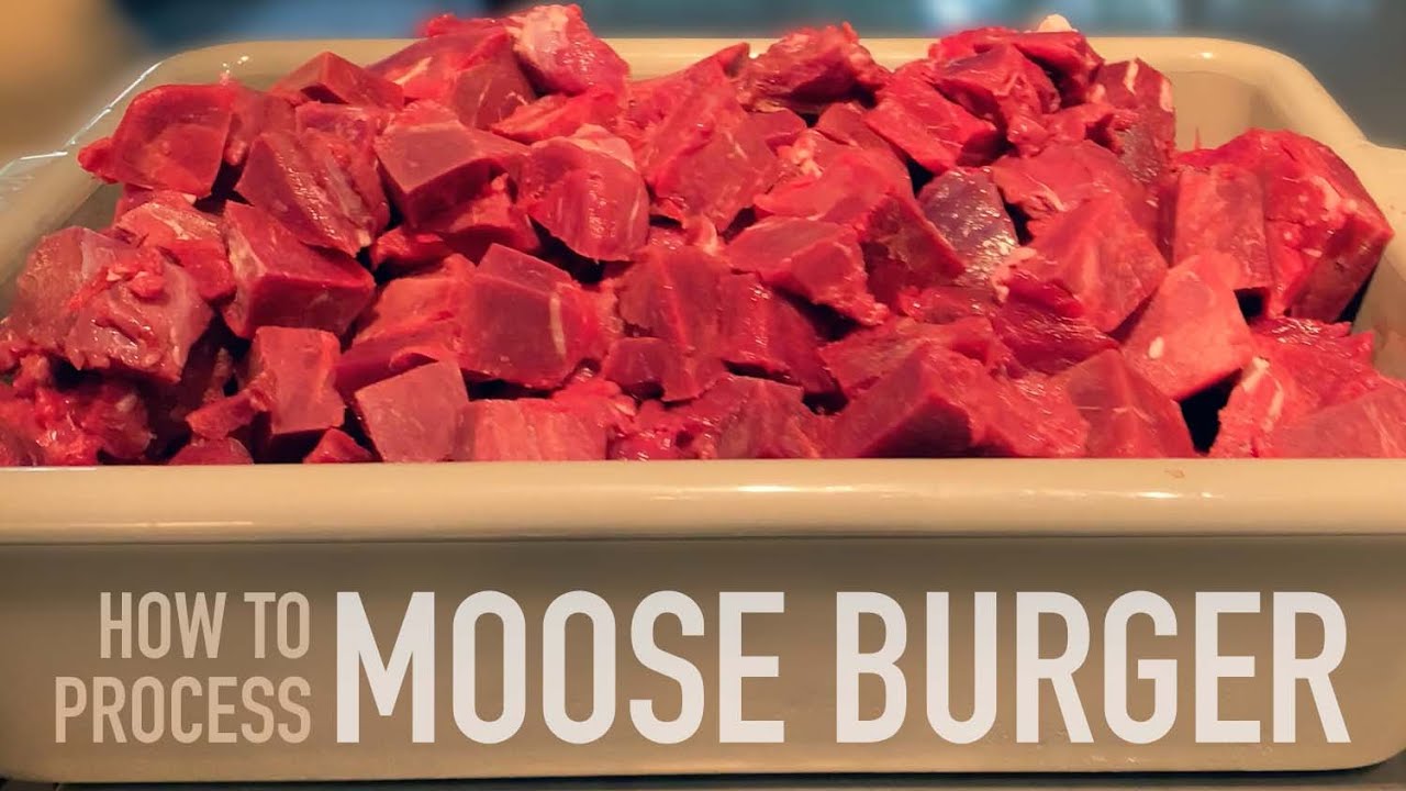 Learning to Grind and Package Alaskan Moose Meat - YouTube