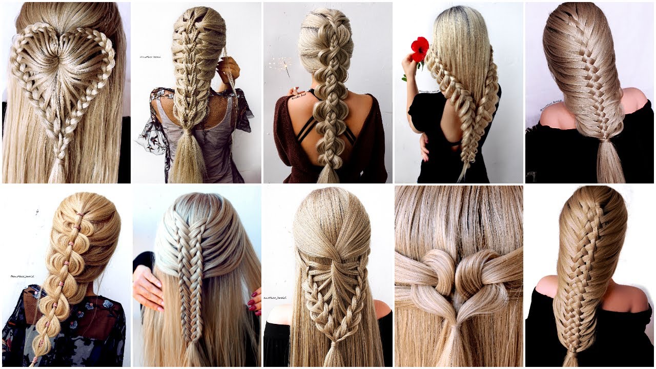 😱 15 Easy Braid Hairstyle Tutorials 😍 Hairstyle Transformations - YouTube