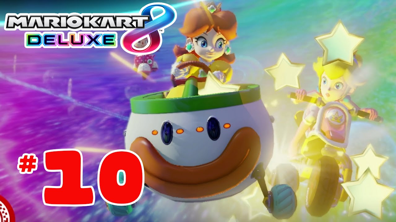 Mario Kart 8 Deluxe - DLC - Rock and Moon Cups! - 150cc - Part 10 - YouTube