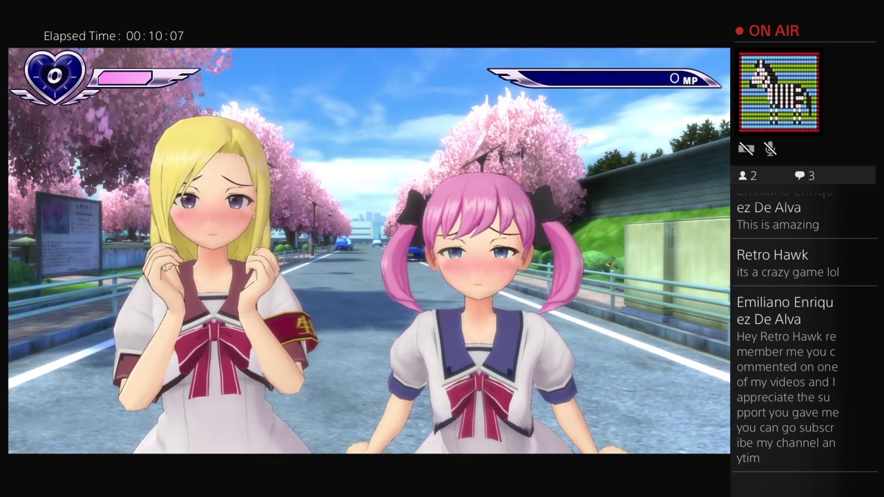 Gal Gun Double Peace LIVESTREAM PS4 - YouTube