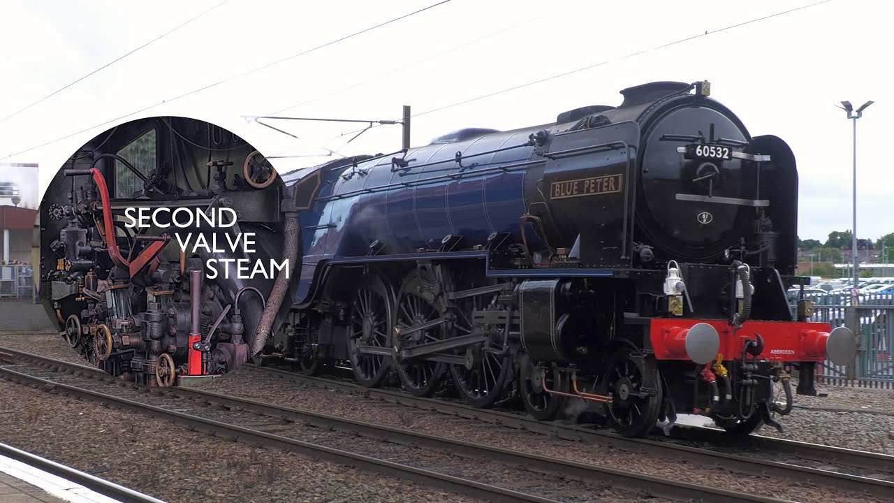 60532 'Blue Peter' Back In Action on the East Coast Main Line! - 13/07 ...