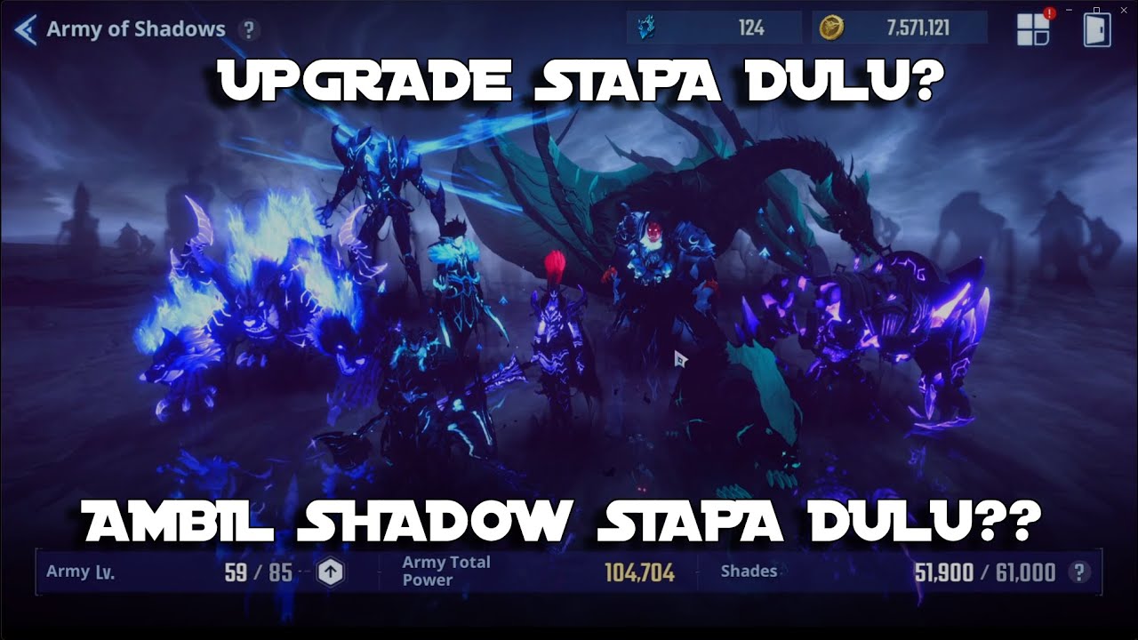 SHADOW GUIDE UNTUK PEMULA YANG BARU MAIN SOLO LEVELING - YouTube