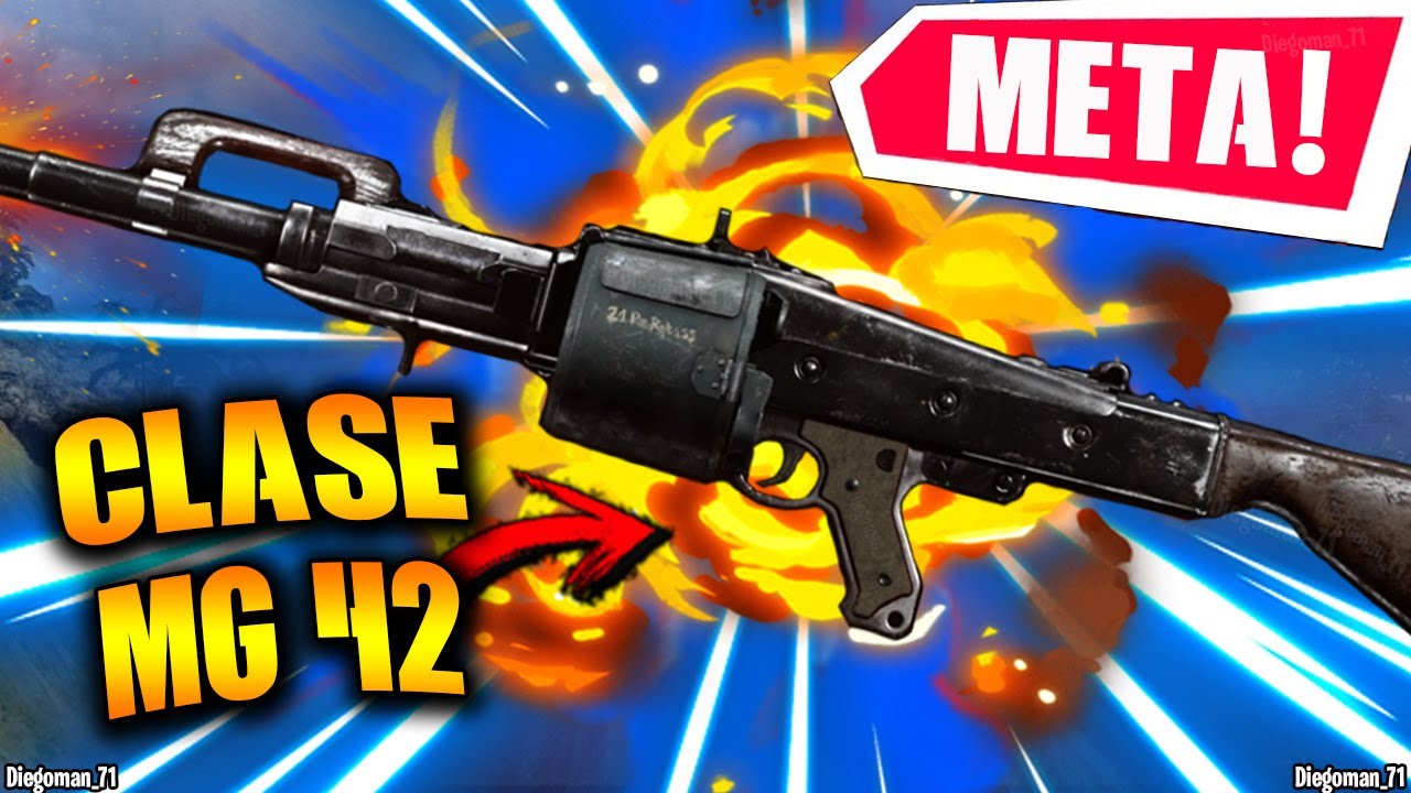 MEJOR CLASE MG42 META CALL OF DUTY VANGUARD - YouTube