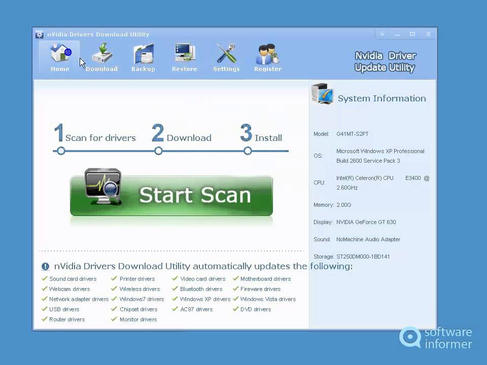 How to use nVidia Drivers Download Utility - YouTube