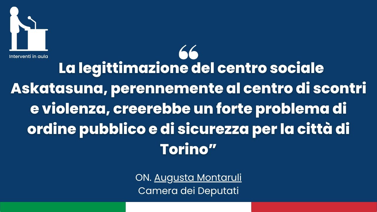 Le istituzioni non possono e non devono avallare la violenza. - YouTube