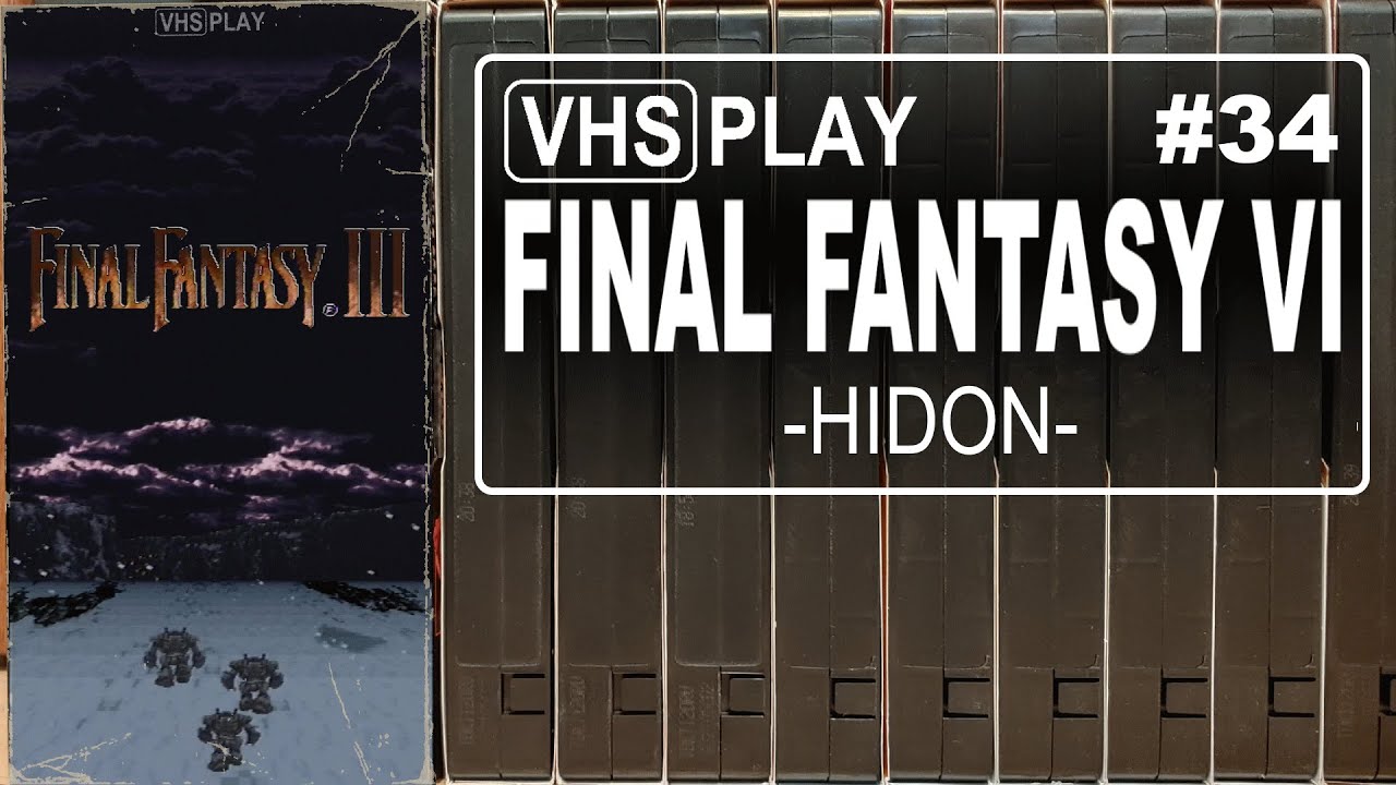 Final Fantasy VI (SNES) - #34 - Hidon - VHS Play - YouTube