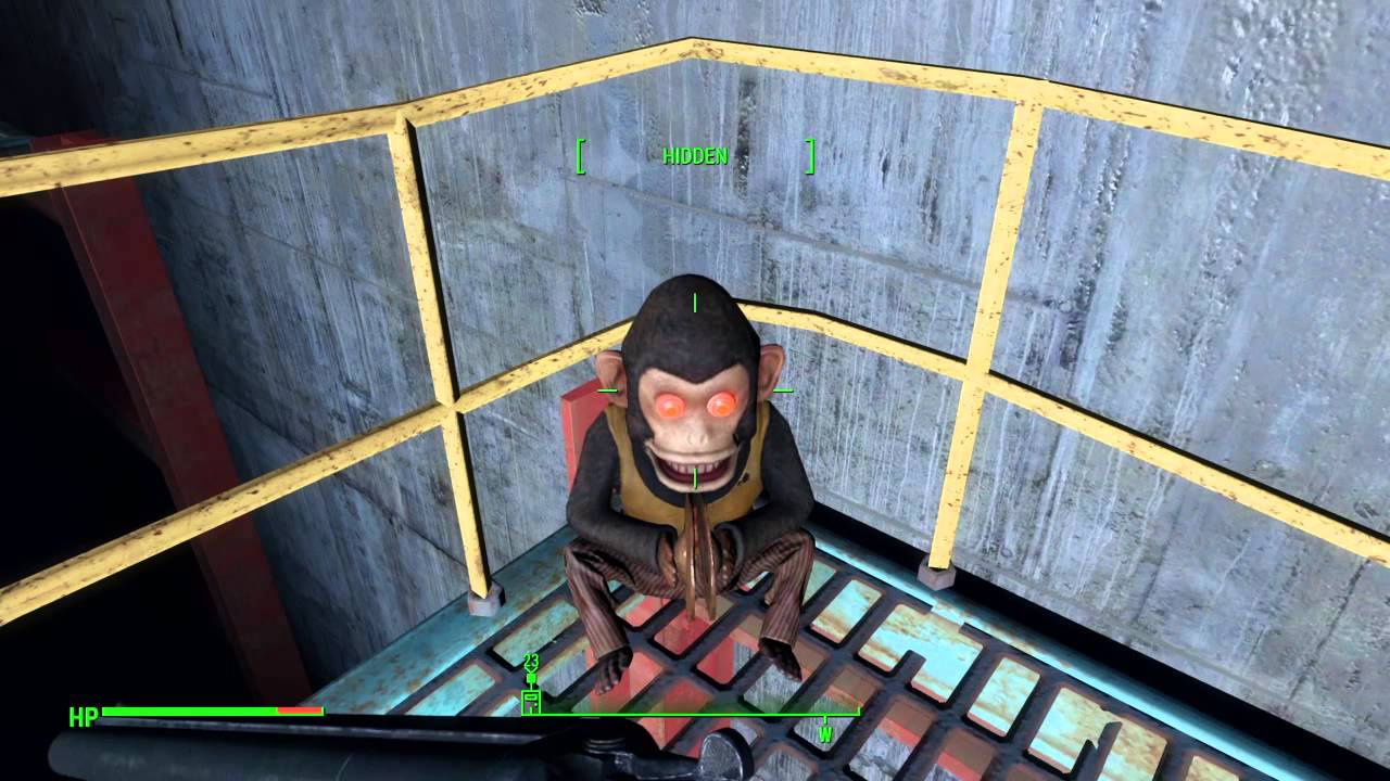 Fallout 4 - Annoying Monkey! - YouTube