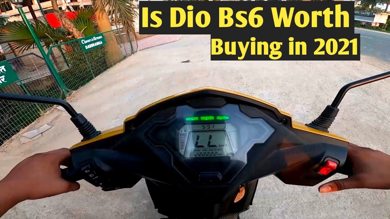 Honda Dio Bs6 2021 Detailed review | Is it Worth Buying in 2021? - YouTube