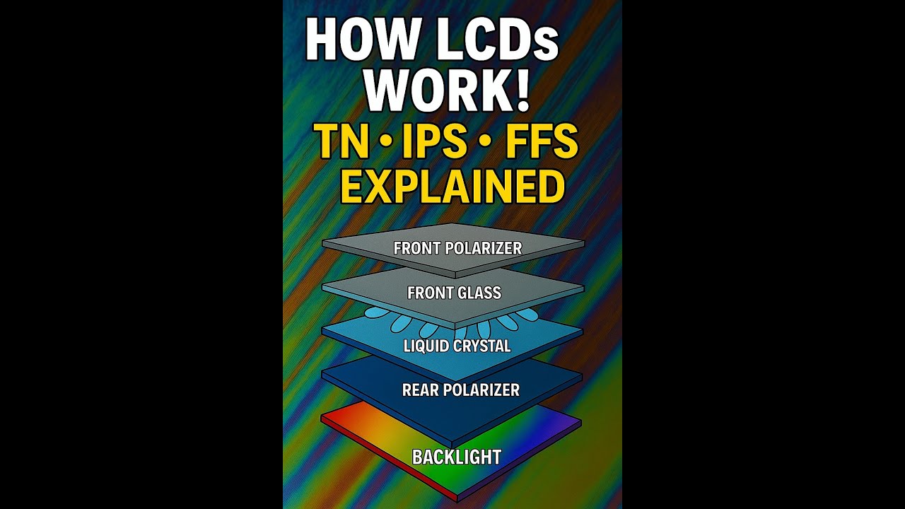 LCD display technology explained - YouTube