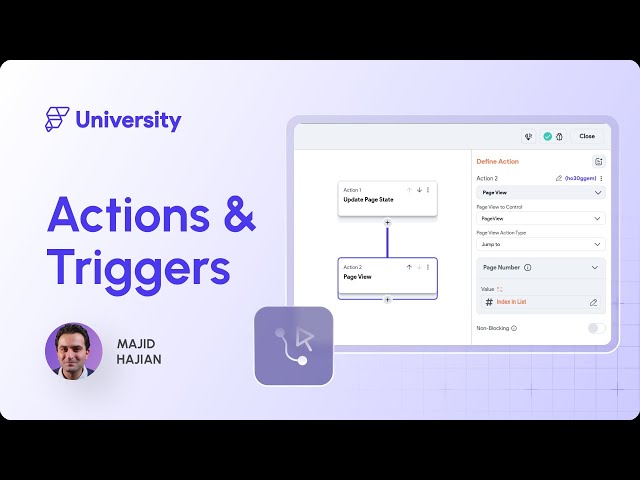 8. Actions & Triggers | FlutterFlow University Expert Training