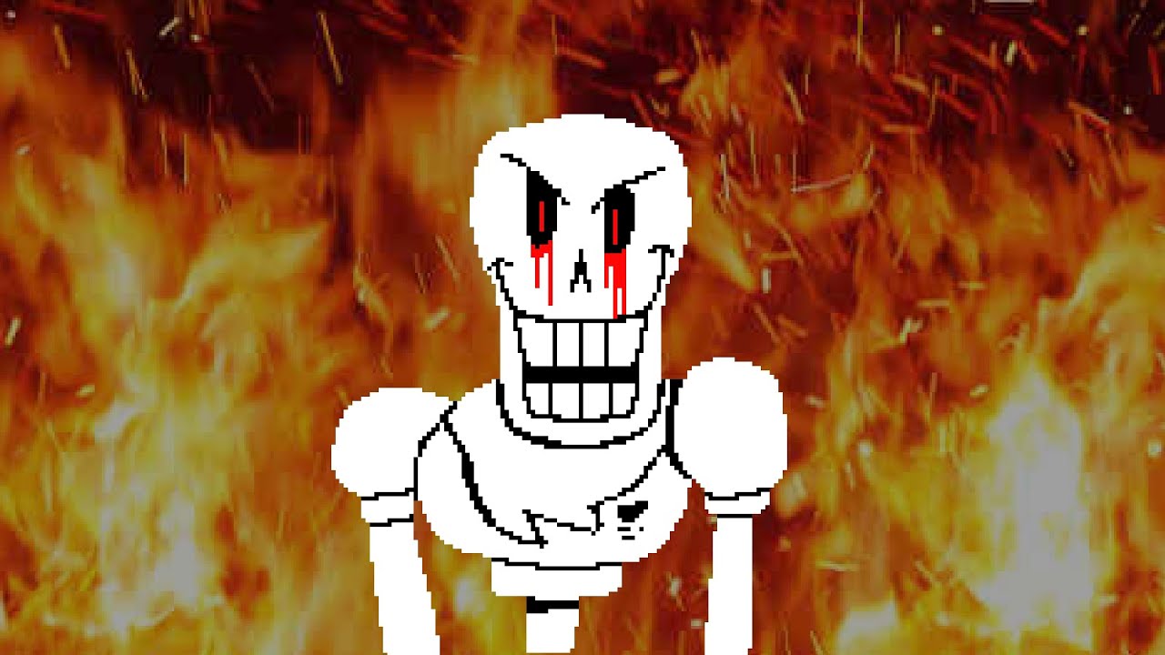 Papyrus goes too far: Undertale Horror Peak - YouTube