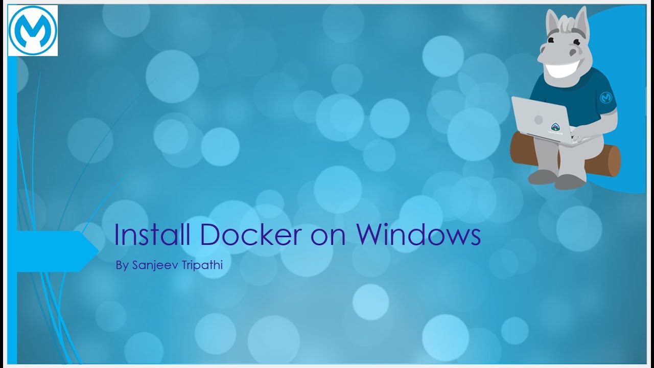 How to Install Docker on Windows 10/ Windows 11 - YouTube