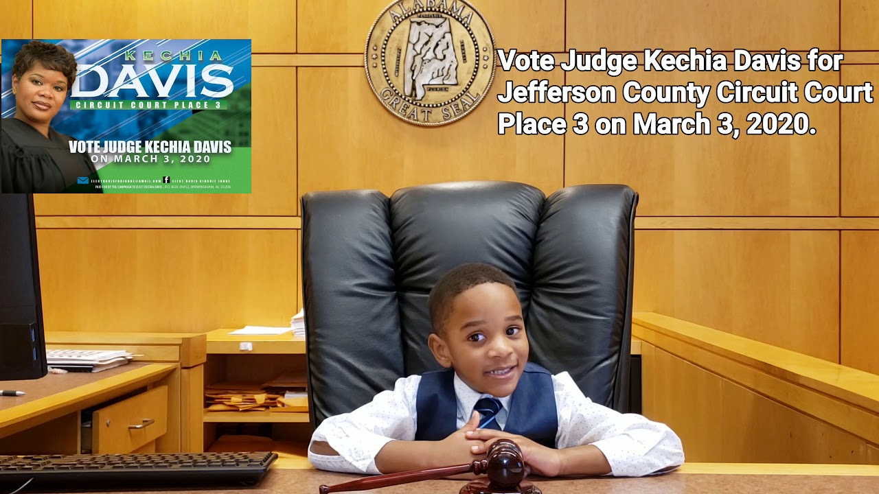 Tristian Davis on why you should vote for his mother Judge Kechia Davis ...