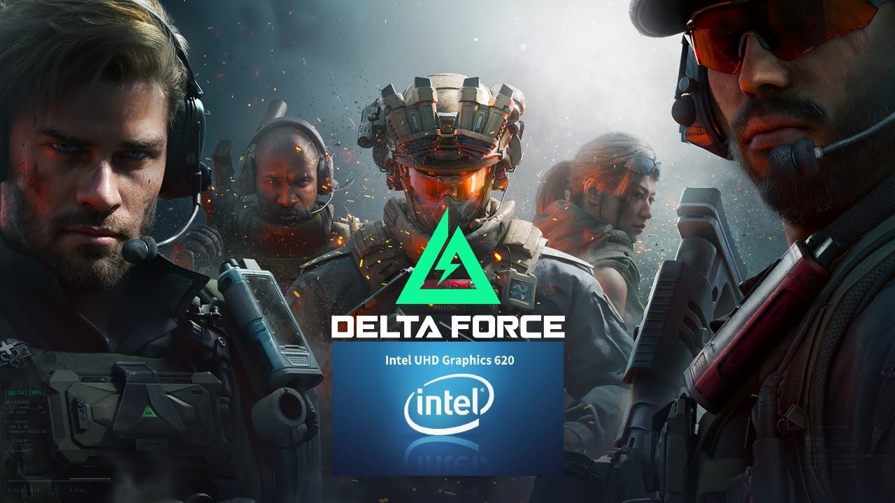 Trying to play Delta Force on Intel UHD 620 iGPU - YouTube