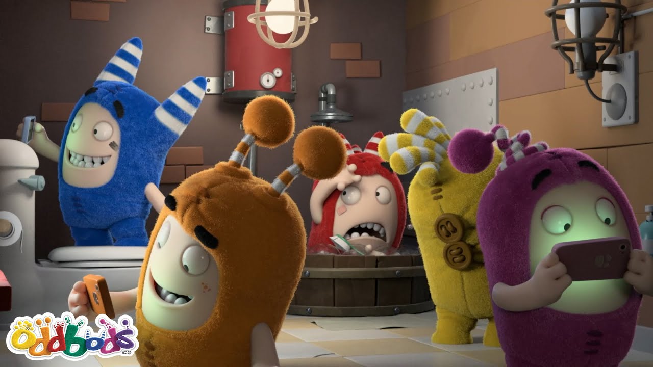 Glued To Their Screens! 📱 | Oddbods TV Full Episodes | Funny Cartoons ...