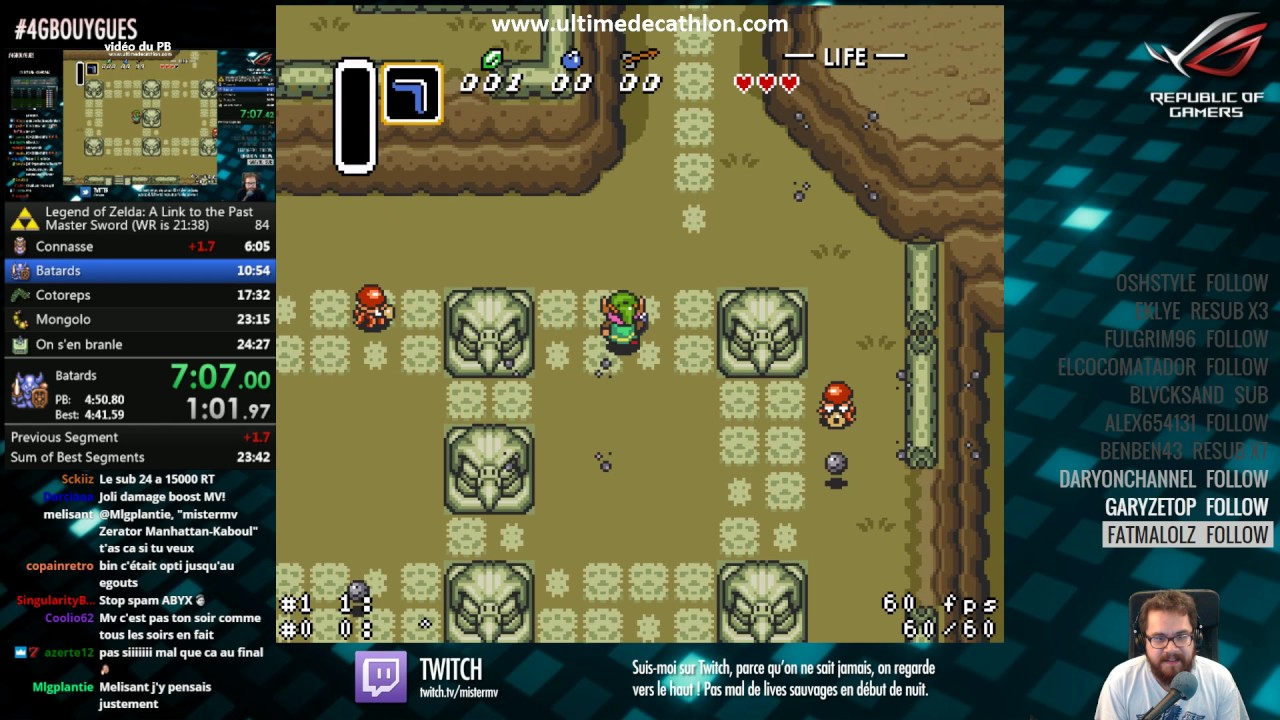 Zelda LttP - Master Sword Speed Run (24:06) - YouTube