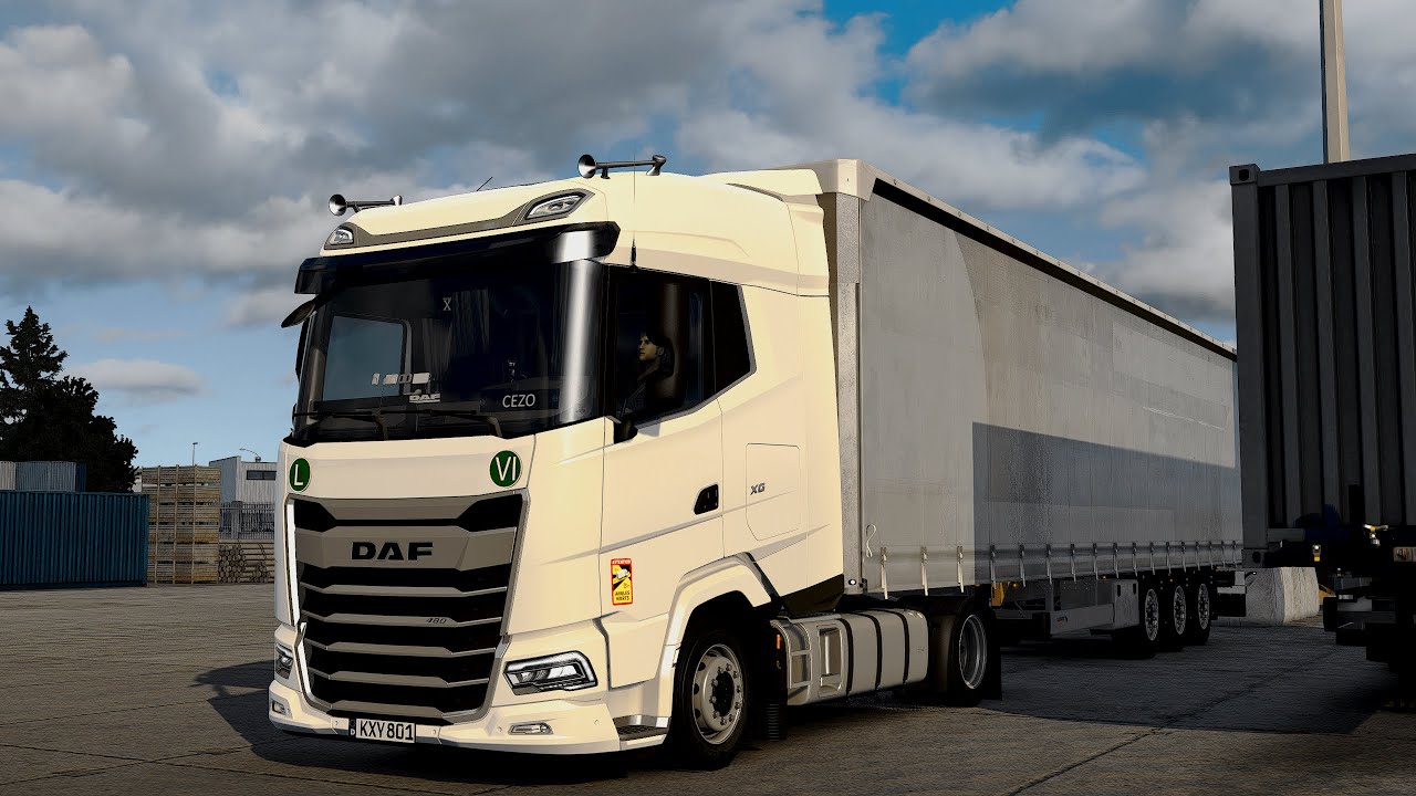 DAF XG 480 | Realistic Driving | Euro Truck Simulator 2 1.54 | T300RS ...