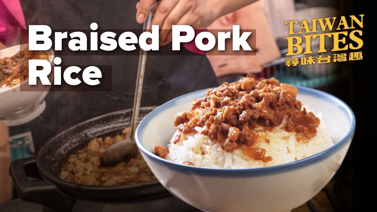 Eric Sze Unveiling Taiwan's Iconic Dish: Braised Pork Rice｜Taiwan Bites ...