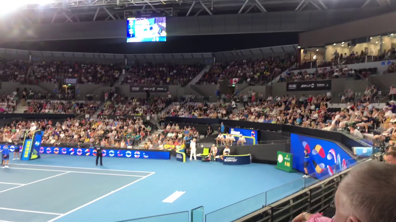 2020 ATP tennis 🎾 cup Brisbane day 1 Australia 🇦🇺 Vs Germany 🇩🇪 - YouTube